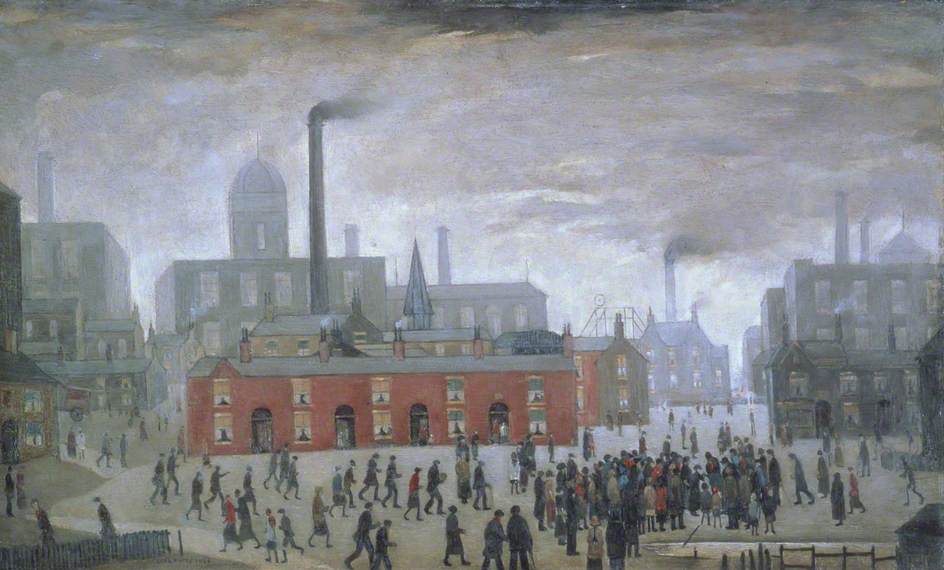 L.S. Lowry – the contemporary crowd – The Landscape