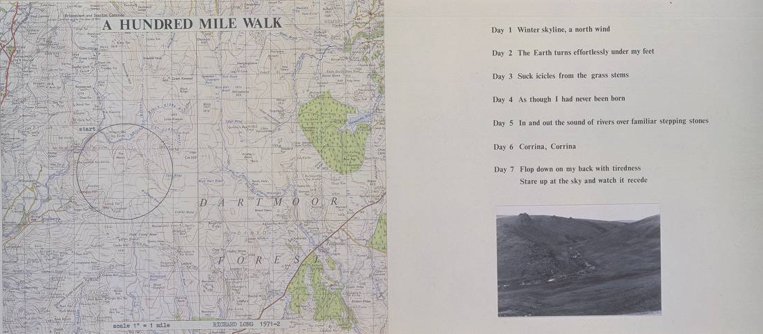 Richard Long; measuring the environment through space, time and ...