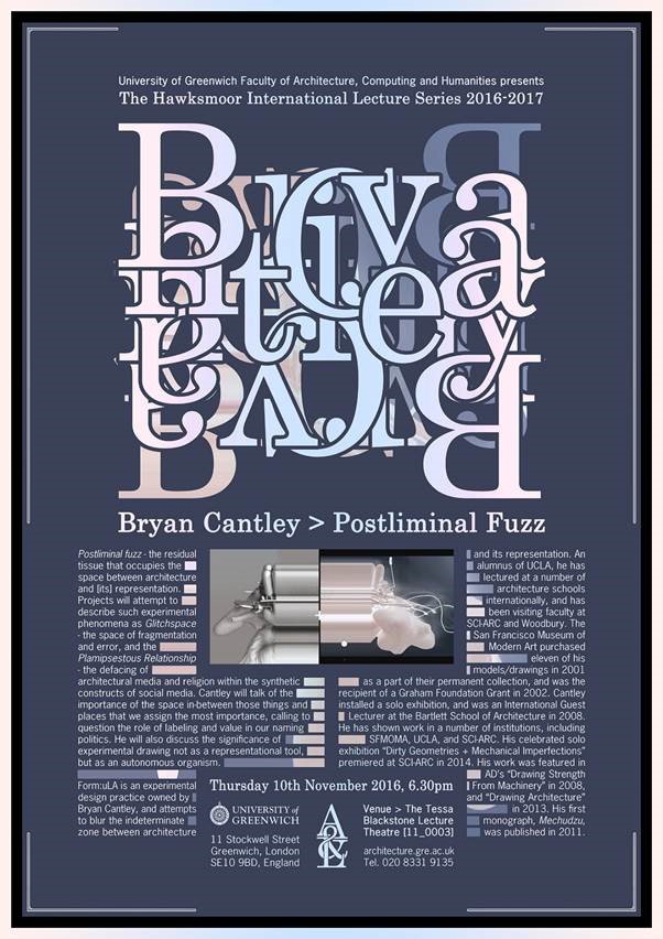 Postliminal Fuzz ::: Bryan Cantley speaks at Greenwich – The Landscape